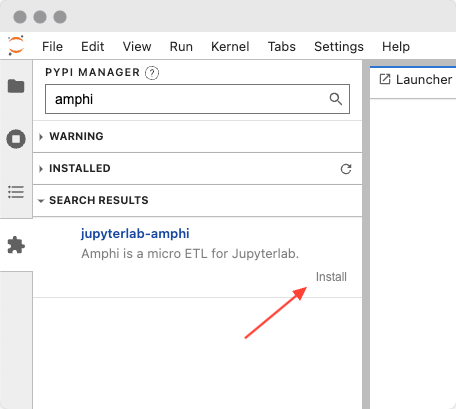 Installation | Amphi Docs